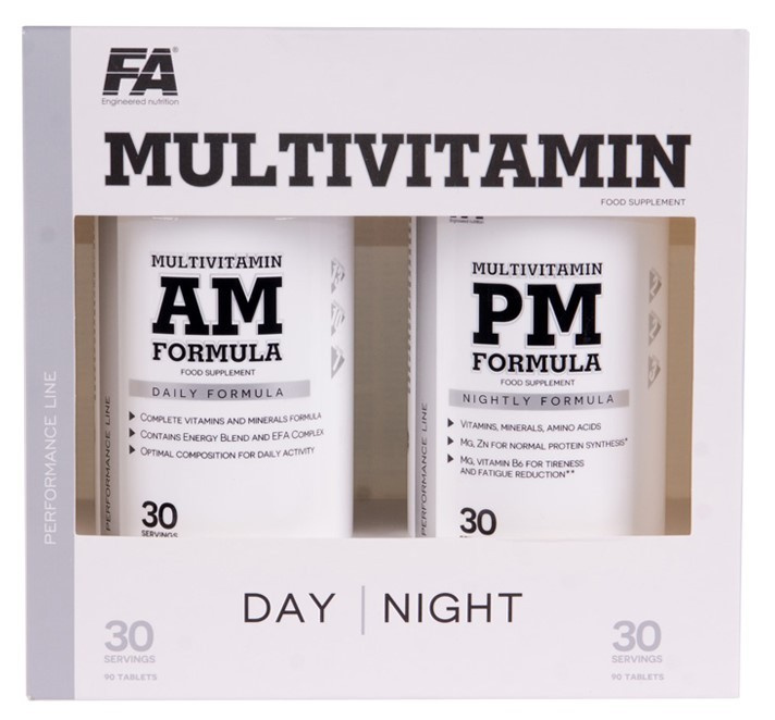 FA MultiVitamin AM + PM FORMULA - 180 kap